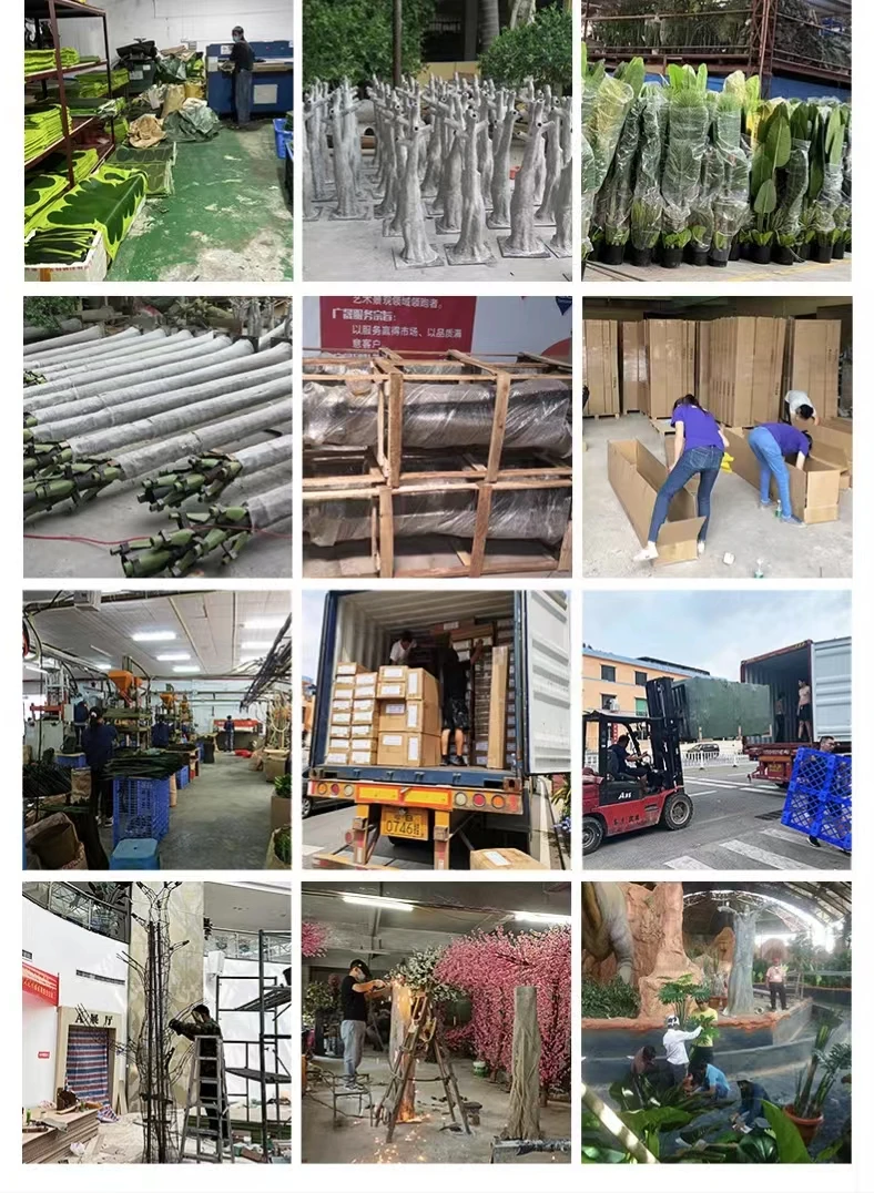 High Simulation Artificial Palm Tree for Outdoor Decoration