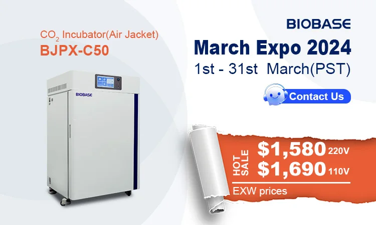 Biobase 50l Benchtop Laboratory Cell Culture Co2 Carbon Dioxide ...