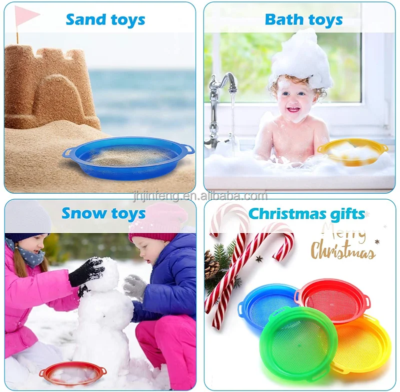 Eco-friendly Sand Sifter Beach Toy - Perfect for Kids