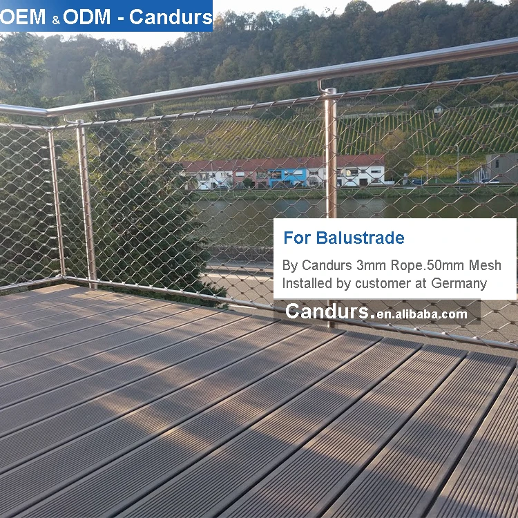 Custom Bird Aviary Enclosure 316 Stainless Steel Wire Rope Mesh Zoo ...