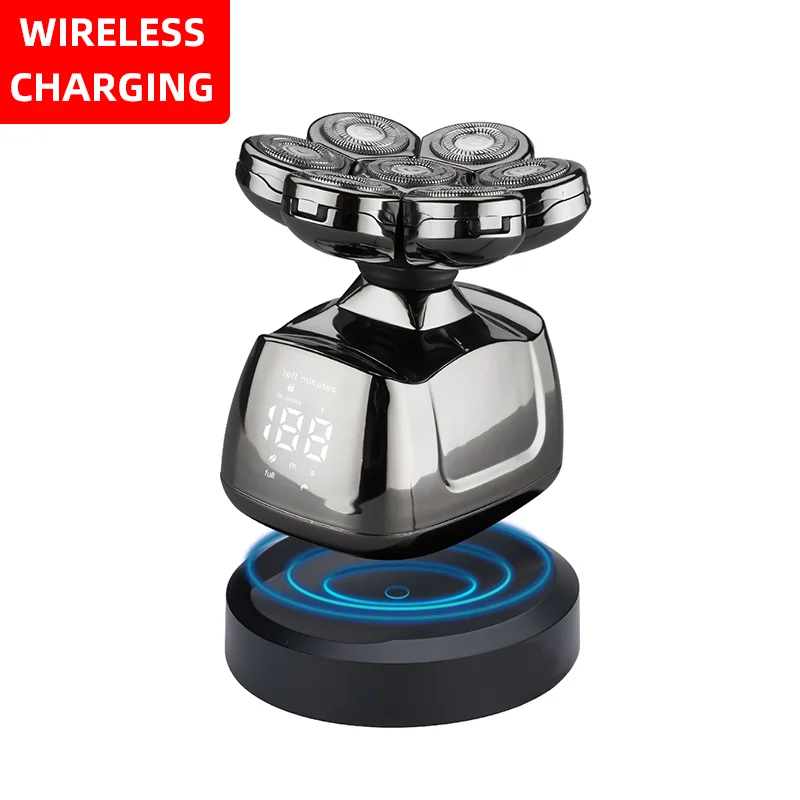 Multifunction Rechargeable Beard Head Shaver Electric Razor Beard ...