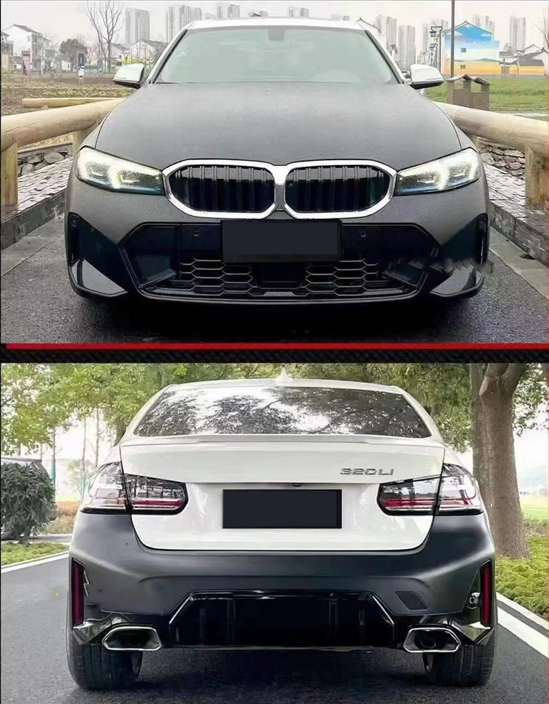 F30 Upgrade to G20 LCI MT Style Bodykit for BMW 3 Series