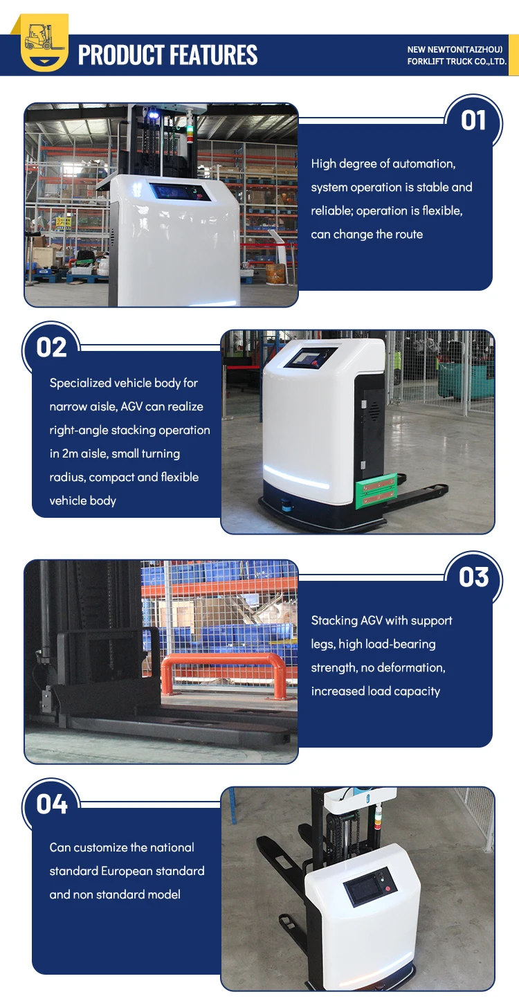AGV Robot for Pallet Warehouse - Efficient & Reliable