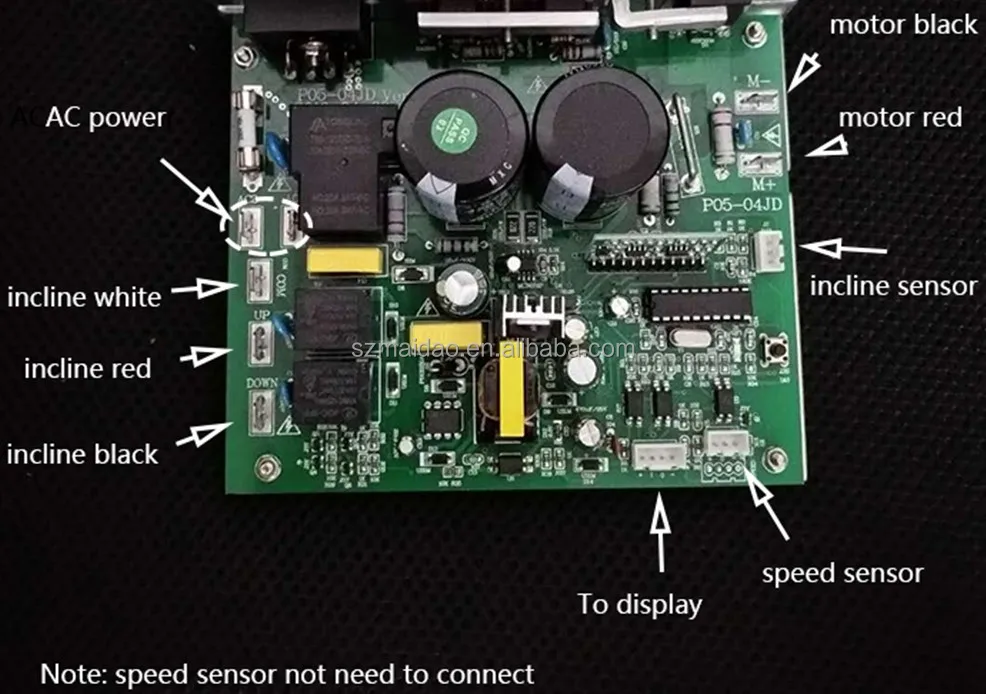 Universal Commercial Treadmill Controller System Package with Touch ...