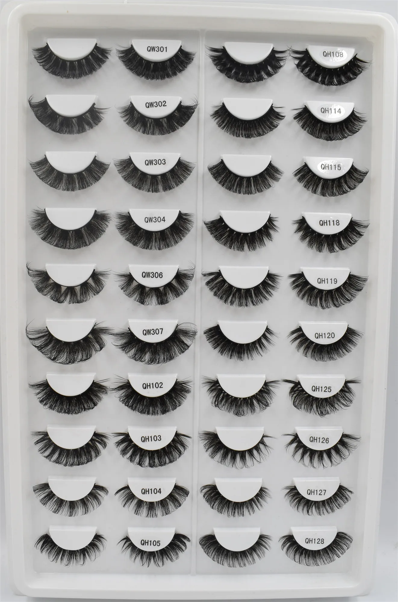 15mm Dd Curl Winged Russian Strip Eyelashes Deep Curl D Curl Russian ...