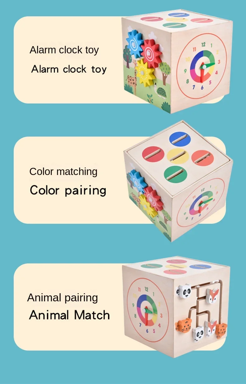 Montessori Multifunction Treasure Chest Children Early Educational ...