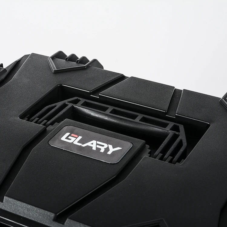 GLARY Stackable Tool Case Box with Wheels - Portable & Durable