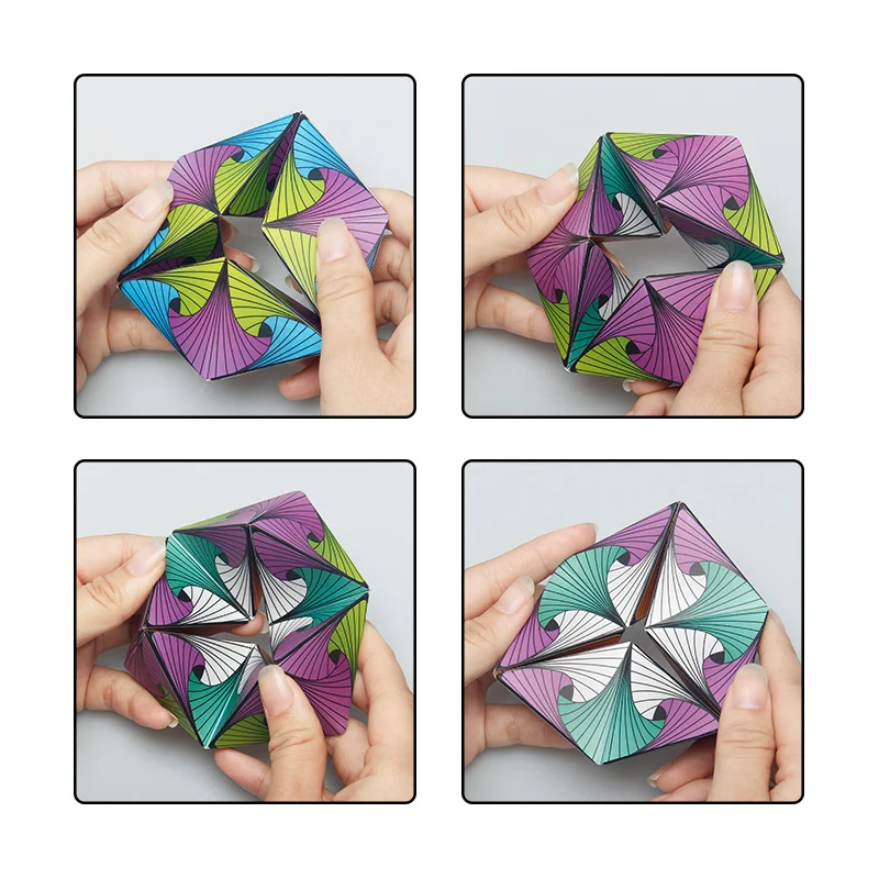 Stressabbau Gadget - Infinite Cycles Kaleidocycle Toy