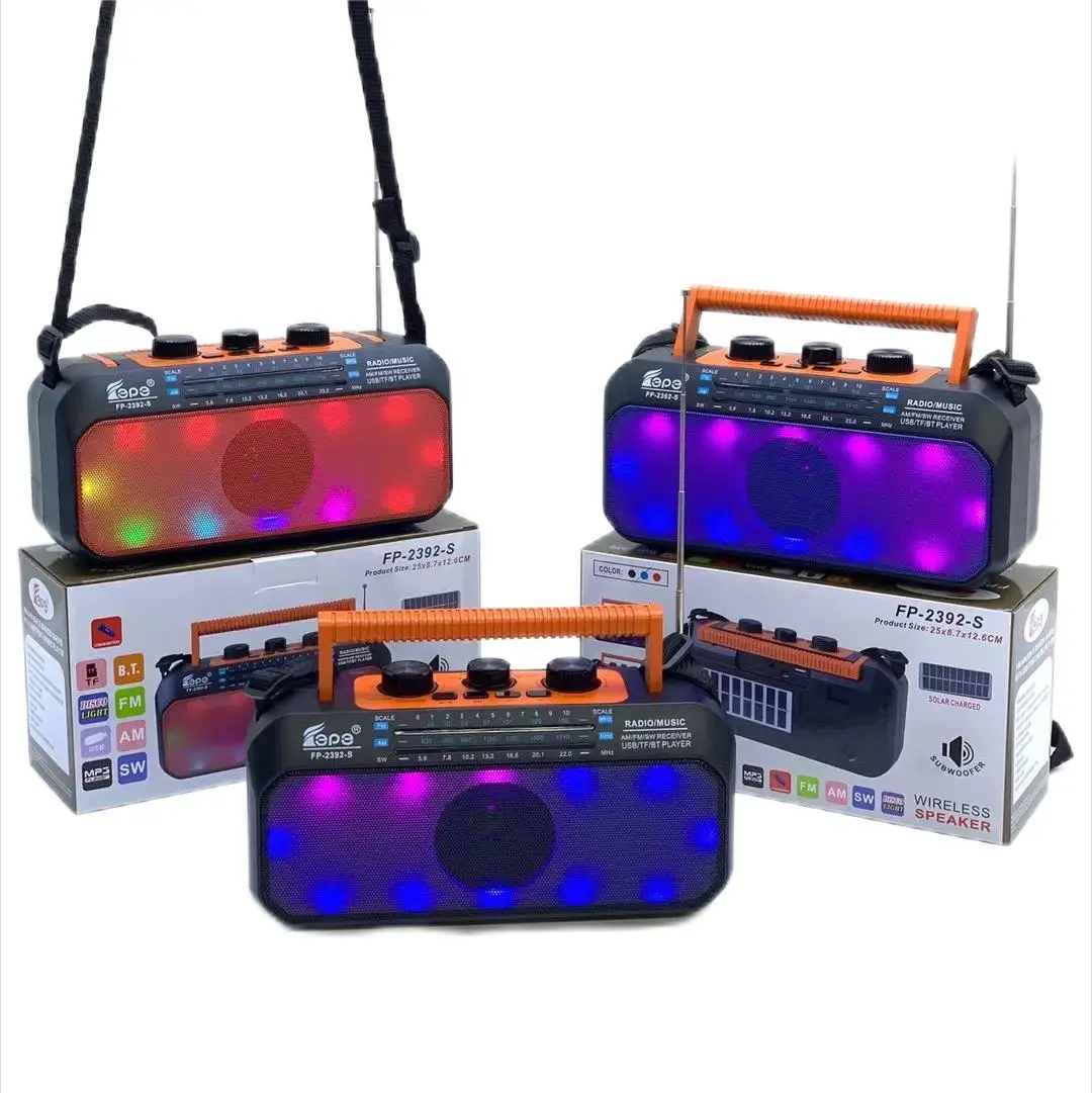 Cheap Factory Price Fm/am/sw 3 Bands Radio With Solar Panel For Family ...