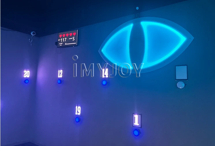 Happy Team Building Interactive Escape Activate Led Light Push Button ...