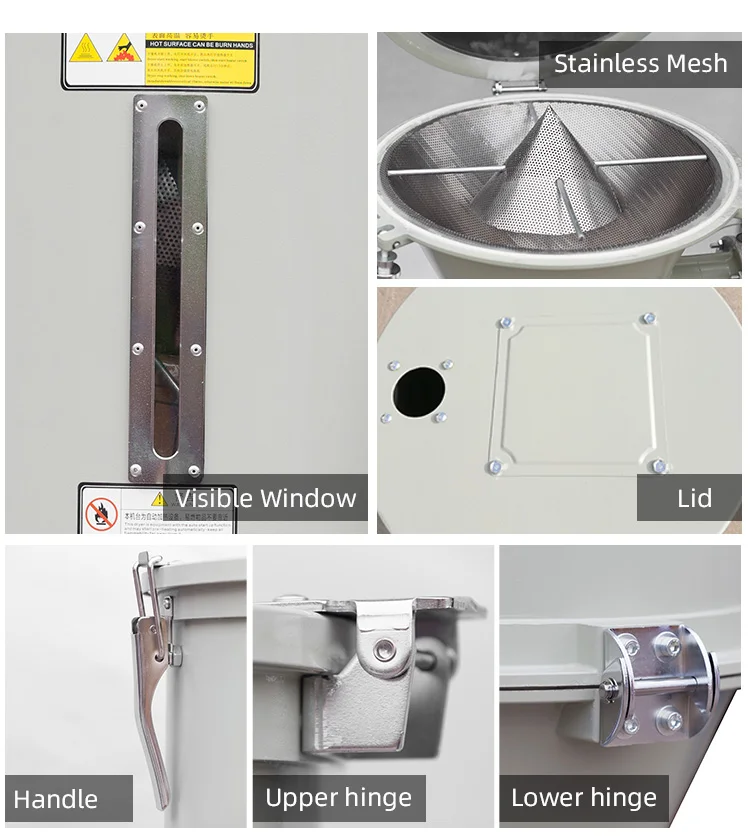 Plastic Hopper Dryer Machine 25KG - Efficient & Reliable