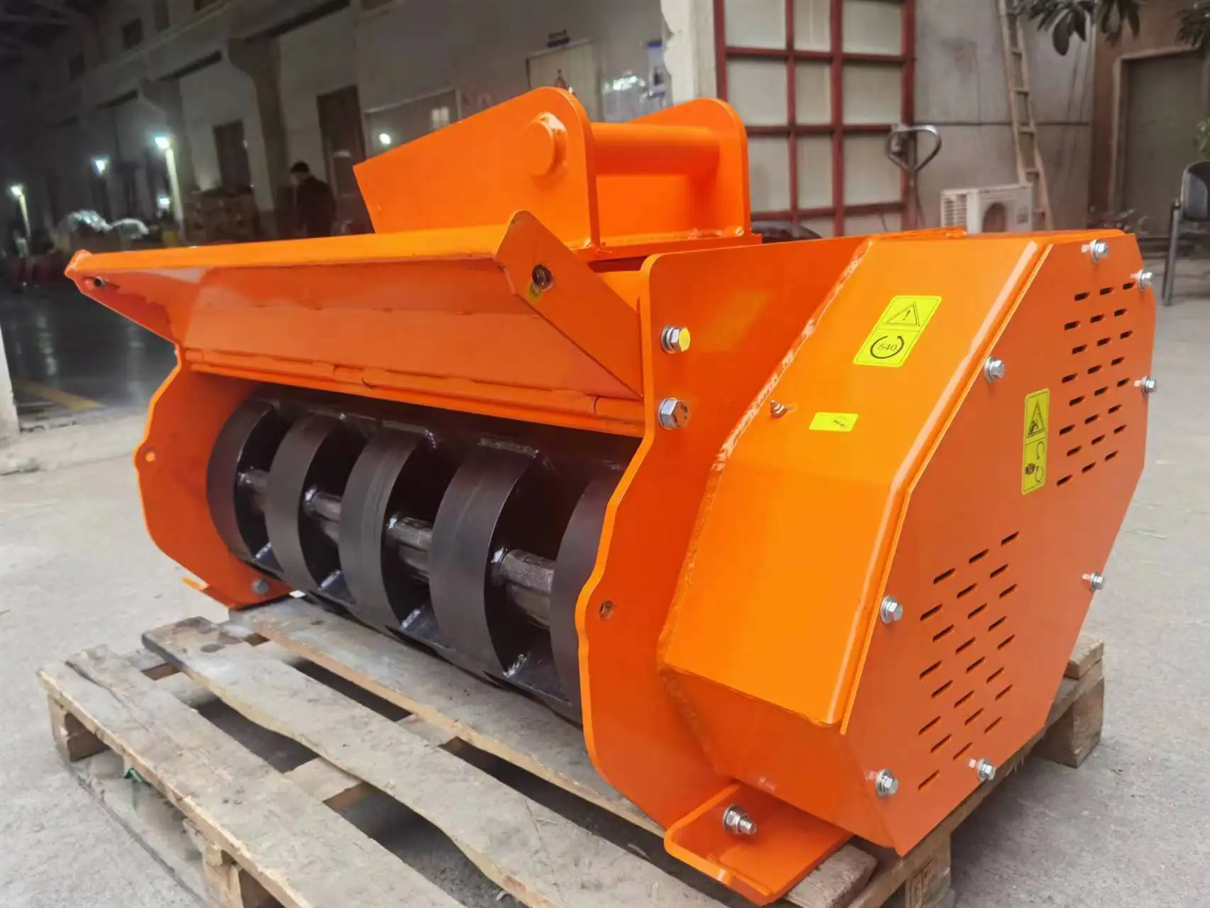 Forestry Mulcher Equipment Mini Skid Steer Loader Machine Tree Forest ...