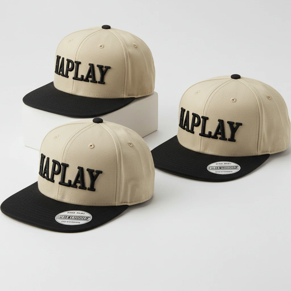 High Quality Custom 6 Panel Gorras Custom 100% Cotton Flat Bill Hip-hop ...