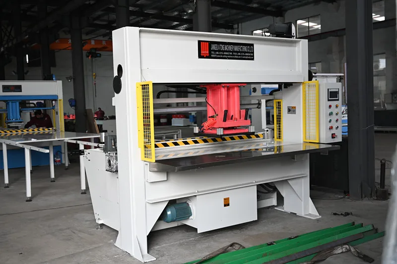 Die Cutting Press Machine for Soccer Ball Panels - 35t Cutting Force ...
