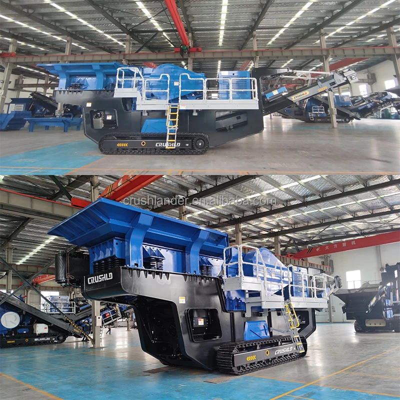 Wholesale Price Tracked Jaw Crusher Aggregate Limestone Gravel Sorting ...