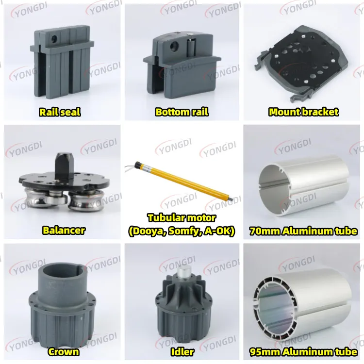 Exterior Custom Patio Motorized Screen Outdoor Curtain Rod Fabric ...