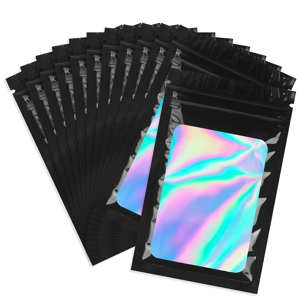 Shop Our Hot Sale Zip Lock Sachets - Holographic Pouches