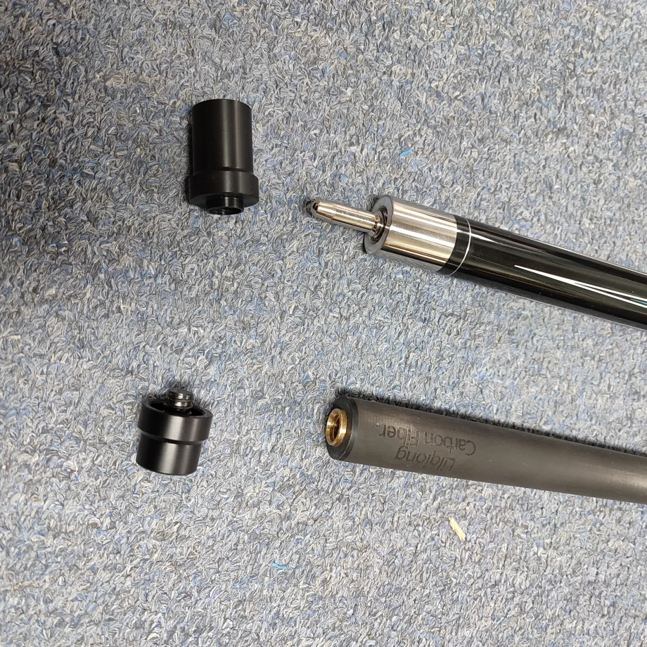 Professional Real Leather Butt, Handmade Uni-Lock Joint Cue Stick