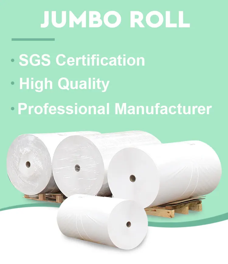 Thermal Paper Jumbo Roll - 48 GSM for POS & ATM Printers