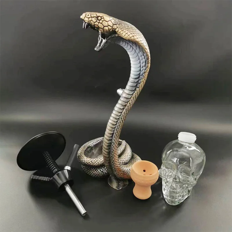 New Design Shisha Cup Snake Hookah Set Resin Shisha Customizable Logo ...