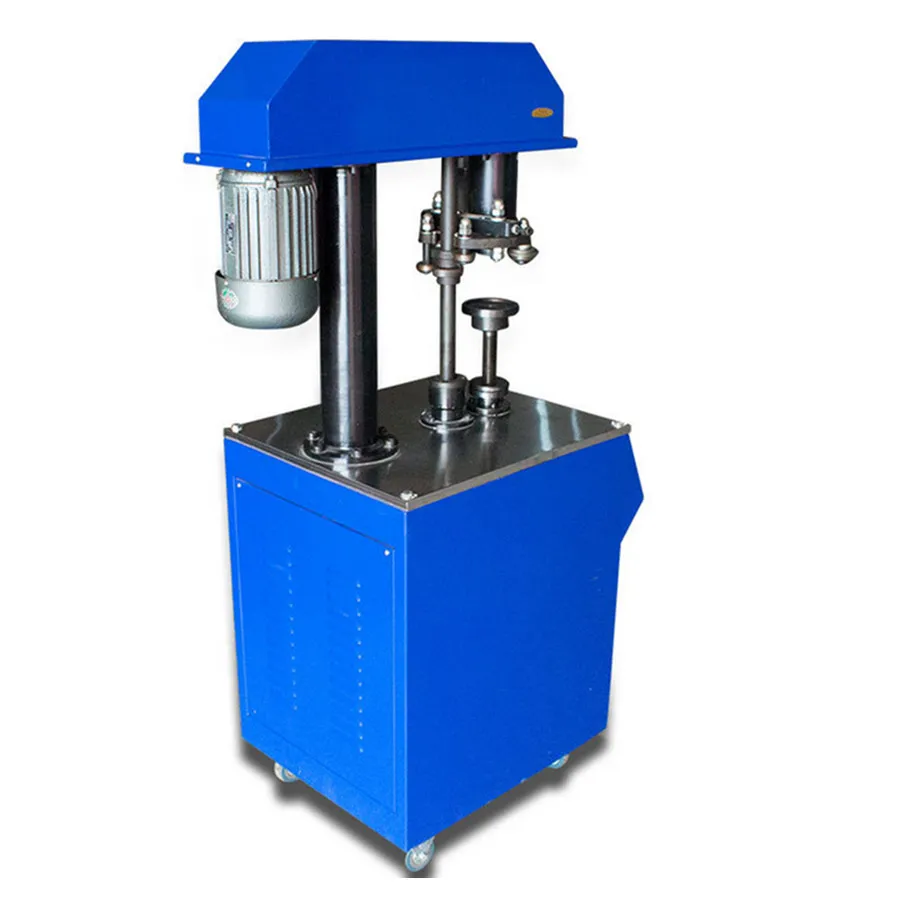 Semi-automatic Vertical Tin Can Sealing Machine Closer Seaming Machine ...
