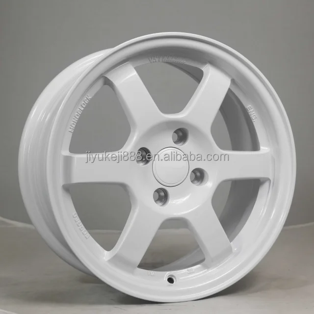 Jy Rays Te37 Flow Formed Aluminum Alloy Wheels 15x7 Inch Rims Modified ...