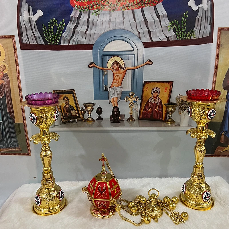 Greek Orthodox Incense Burner - Catholic & Religious Decor