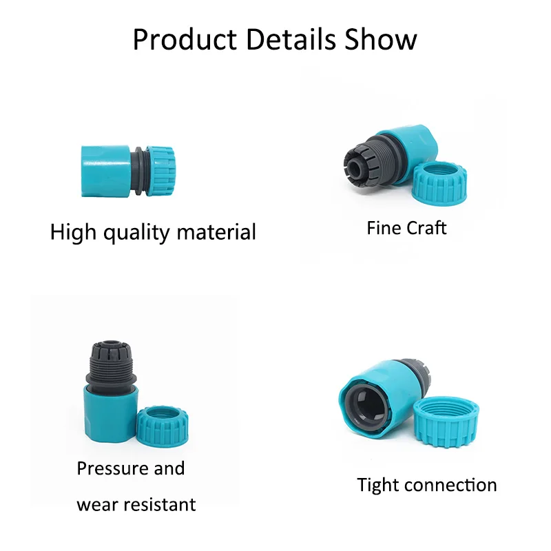 Plastic Garden Coupling - Quick Connect Water Hose Fittings