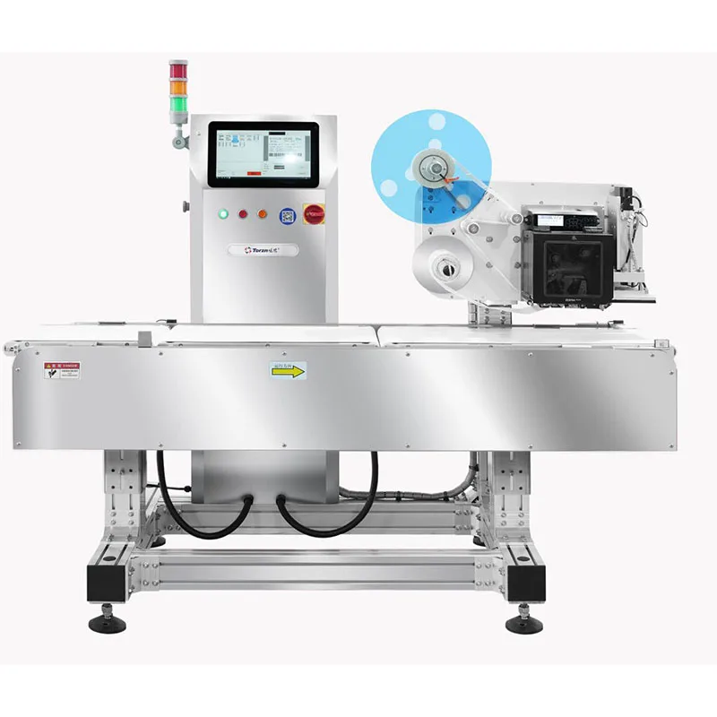 Checkweigher and Labeling Machine Check Weigh of Carton,Bagged, Vacuum ...