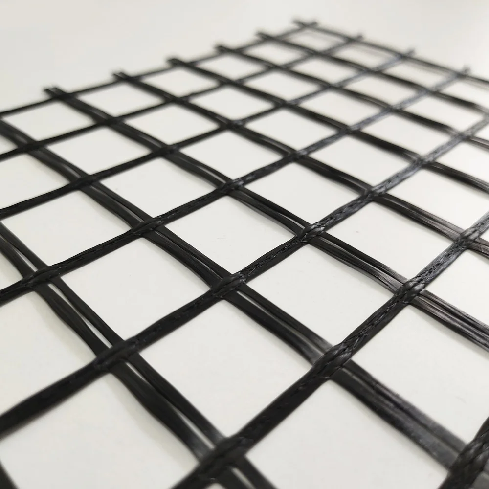 High Strength Biaxial /fiberglass Plastic Geogrid For Soil ...