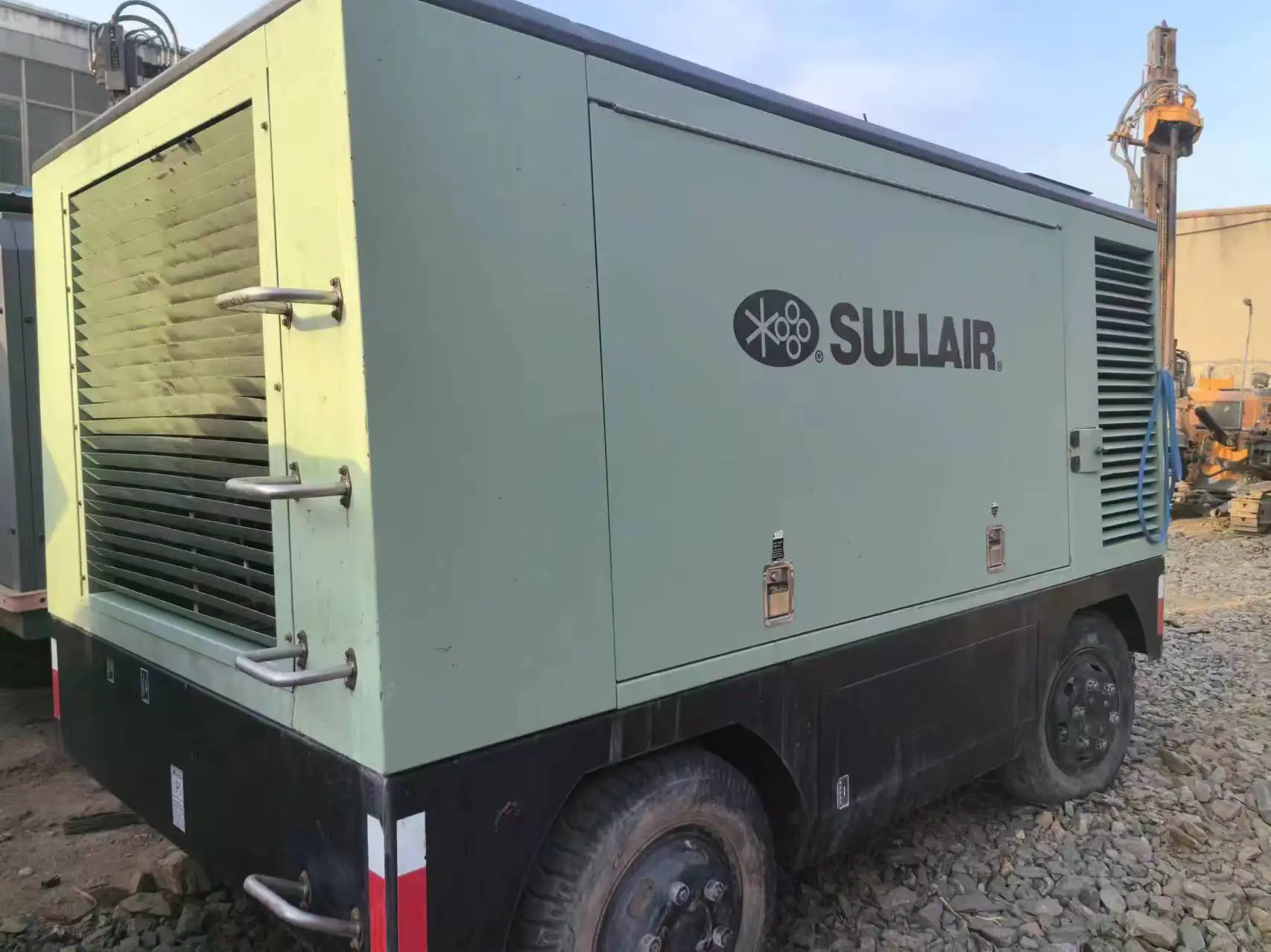 Used High Pressure Portable Diesel Engine Driven Sullair