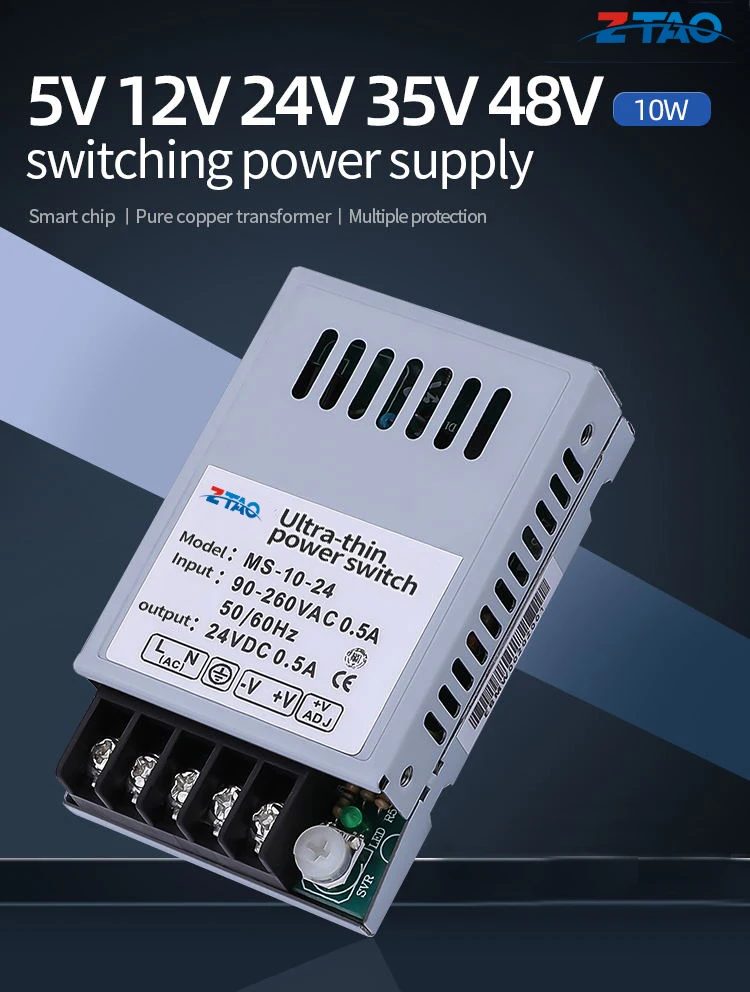 5v 12v 15v 24v 10w Small Size Smps Dc Switching Power Supply