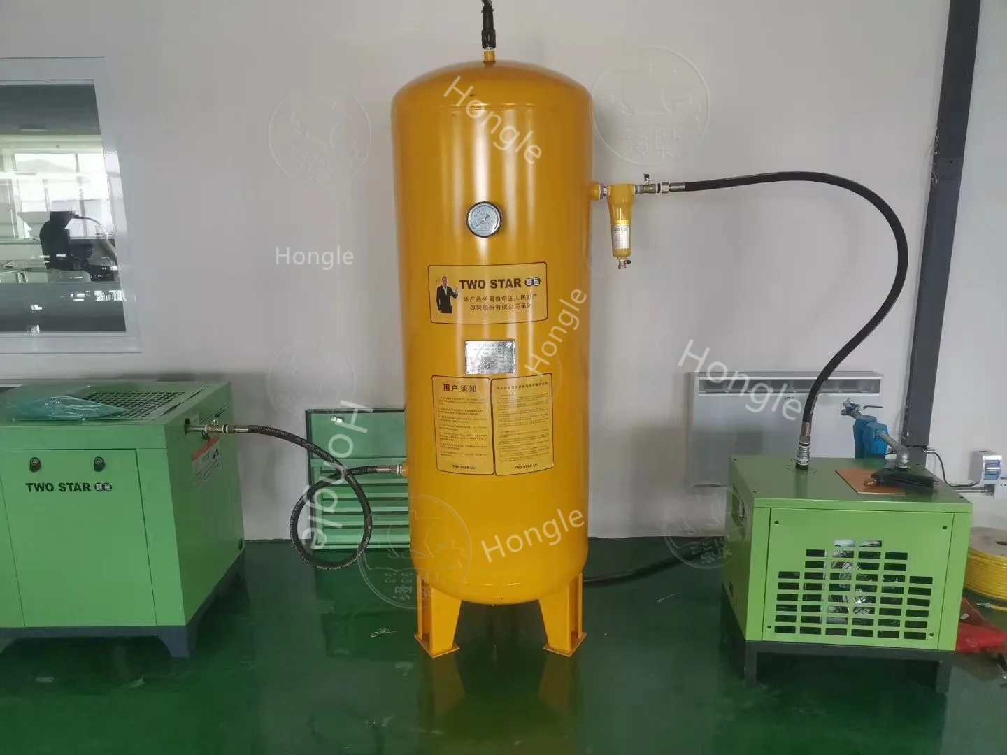 Commercial Electric Screw Air Compressor Machine - Buy Screw Air ...