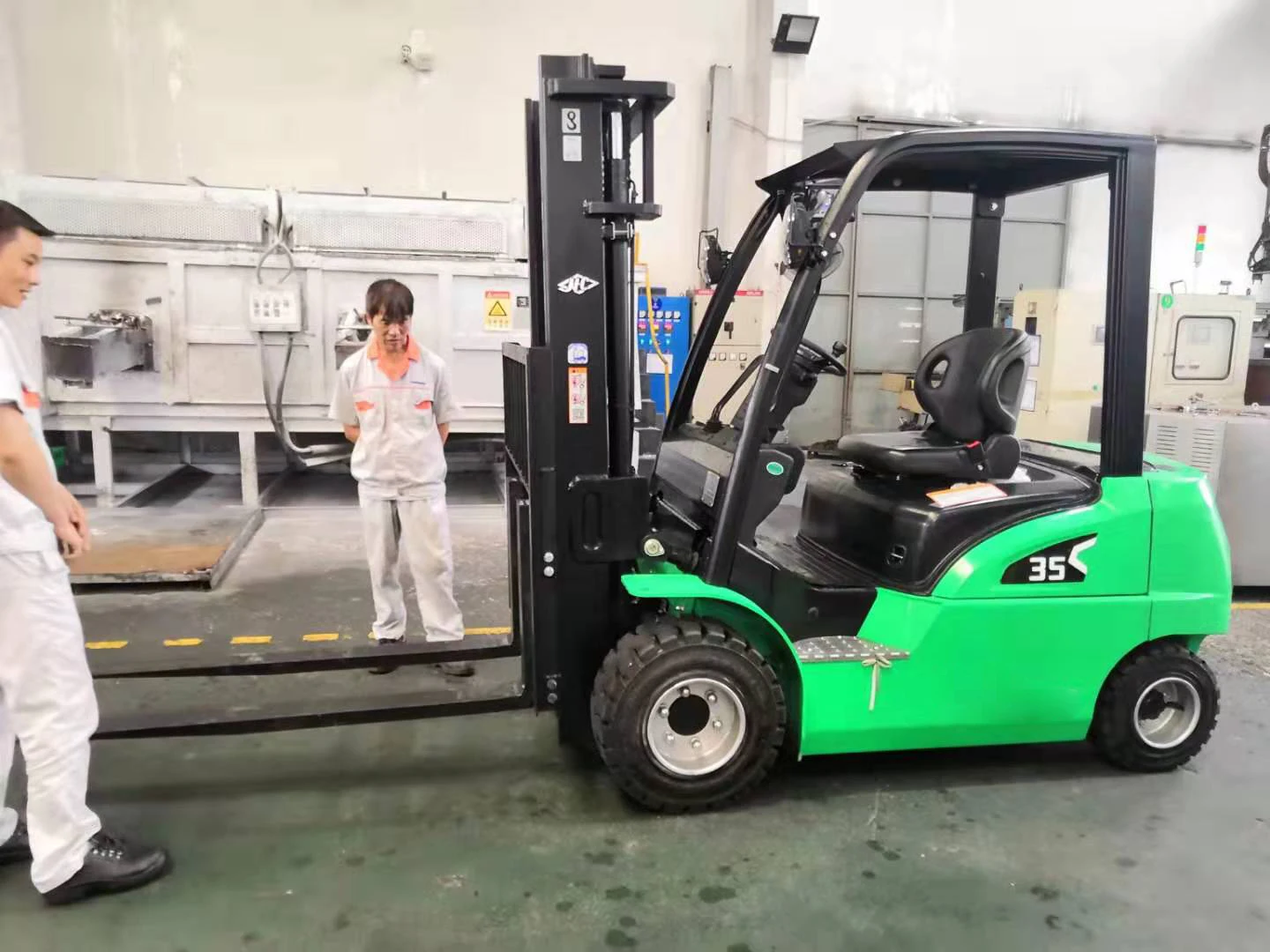 Best Forklift Brand Jac Cpd30he 3tons Battery Forklift 5 Tone Small Hand Electric Outdoor ...