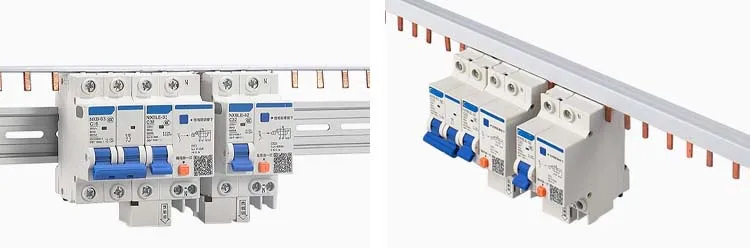 2p 12 Way Circuit Breaker Busbar Pin Type Copper Busbar For Circuit ...