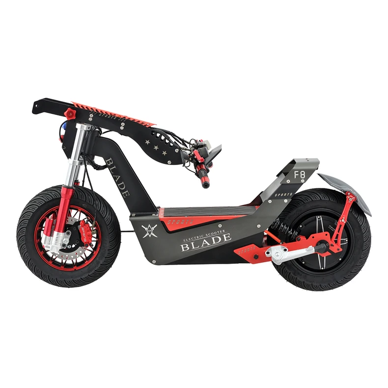 High Power Electric Scooter - 100km Range & 4000W Motor