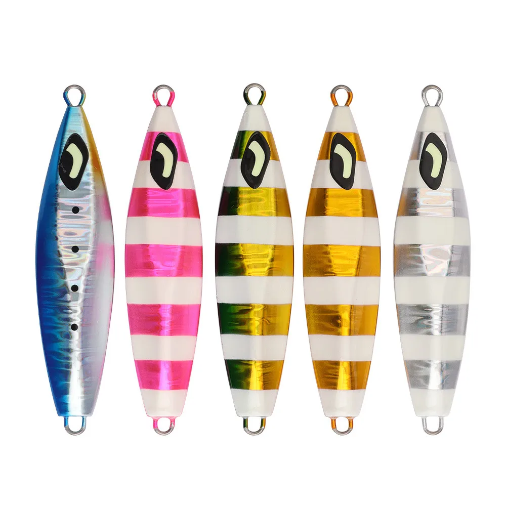 Jiggingduke 100g 130g 160g 200g 300g Flat Slow Fall Pitch Jigging ...