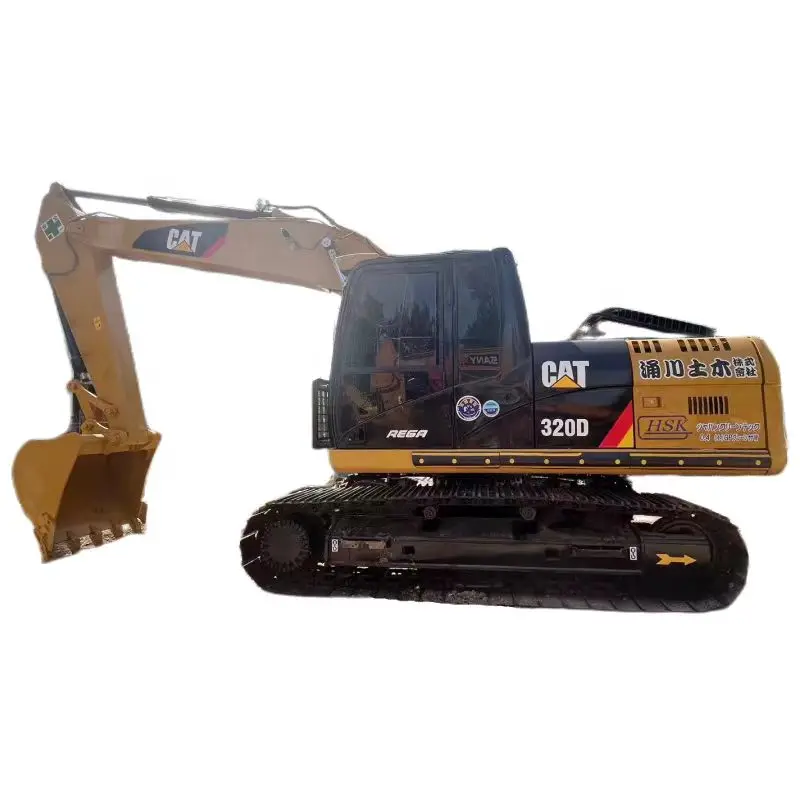 Used Construction Caterpillar 320d Earth Moving Excavator Machine 2018 ...