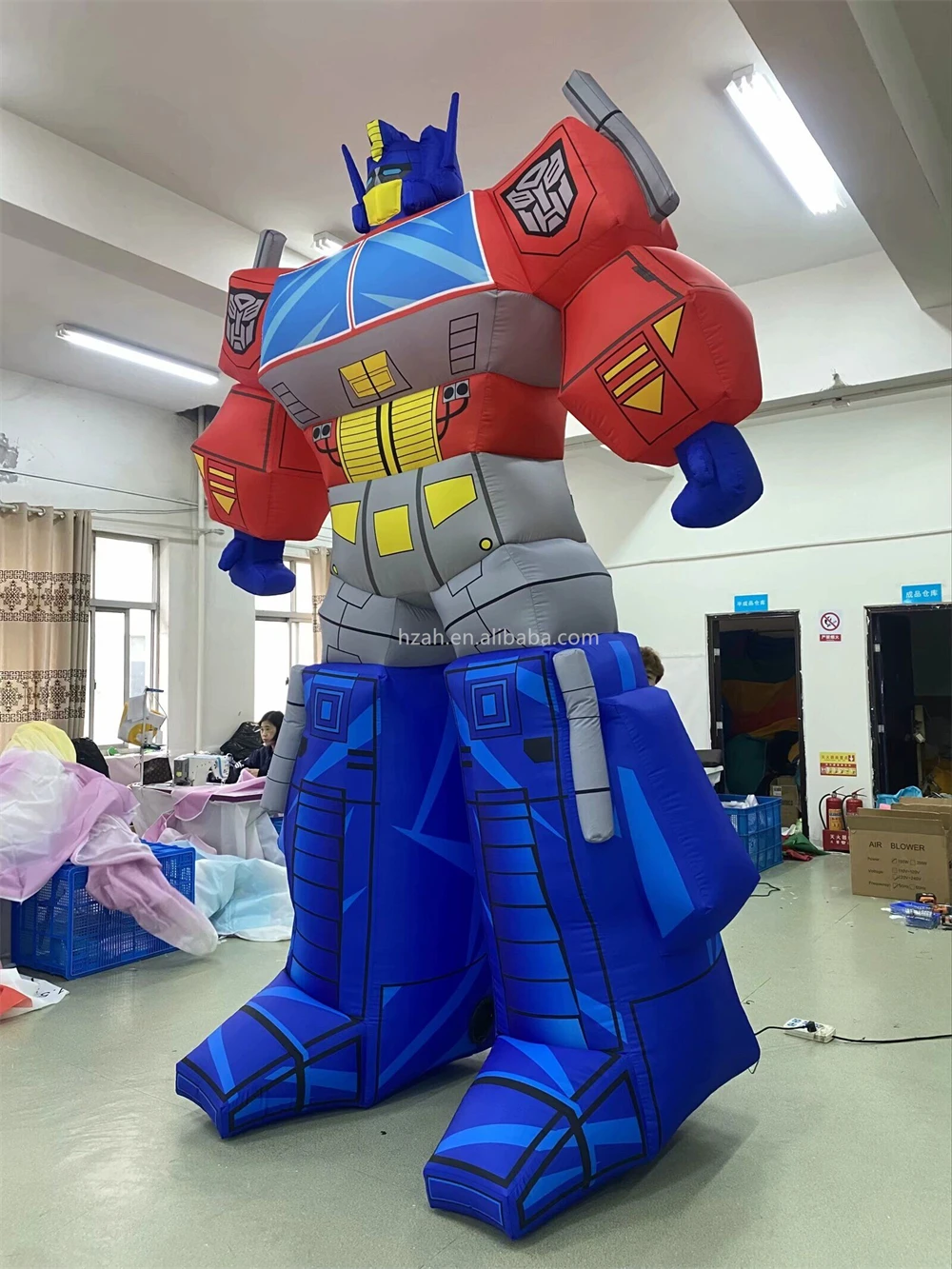 Giant Inflatable Optimus Prime Red Inflatable Transform Car Robot - Buy ...