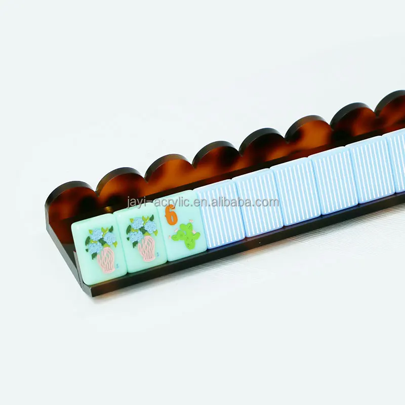 Factory Custom Clear Acrylic Mahjong Tile Storage Box American Mahjong ...