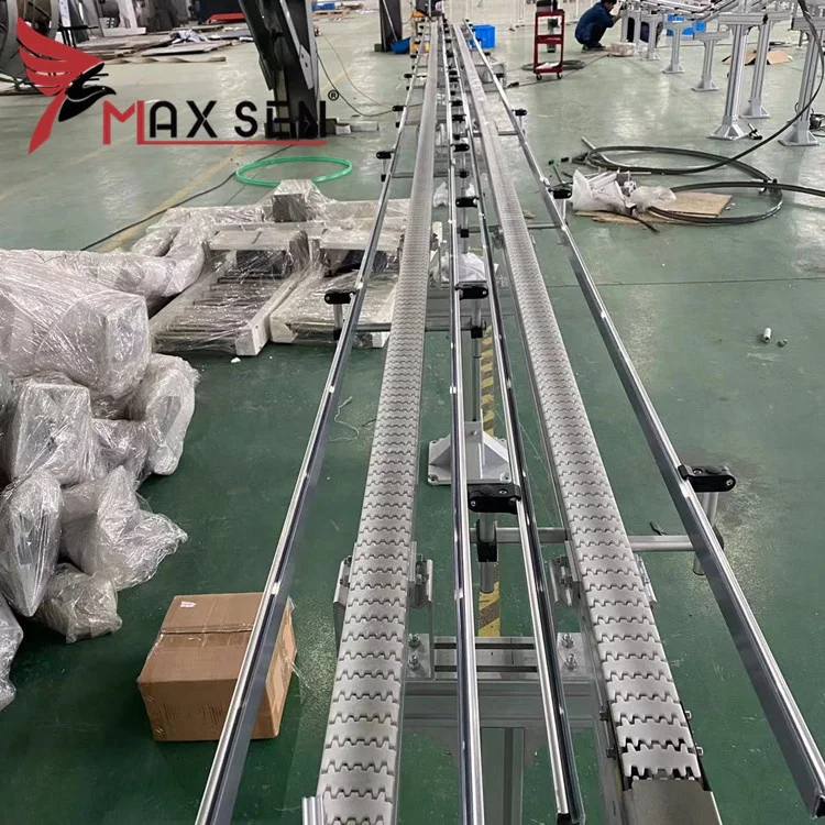 Maxsen Speed Adjustable Conveyor Machine Flexible Chain Conveyor with ...