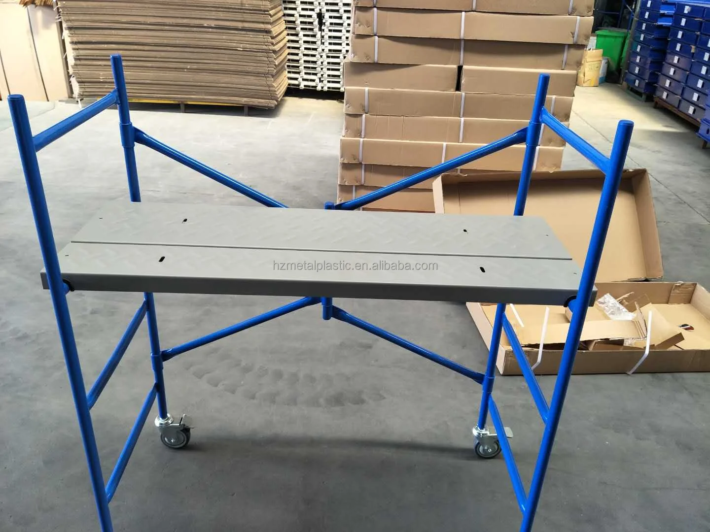 Multi-use Mini Scaffold - Portable 4 Step Ladder Platform