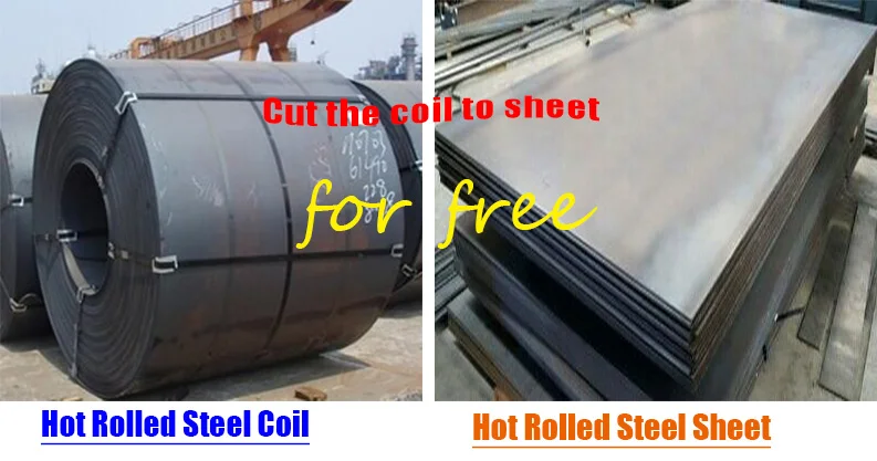 A36 Hrc Jis G3131 Sphc Hot Rolled Steel Coil St37-2 Carbon Steel Coils ...