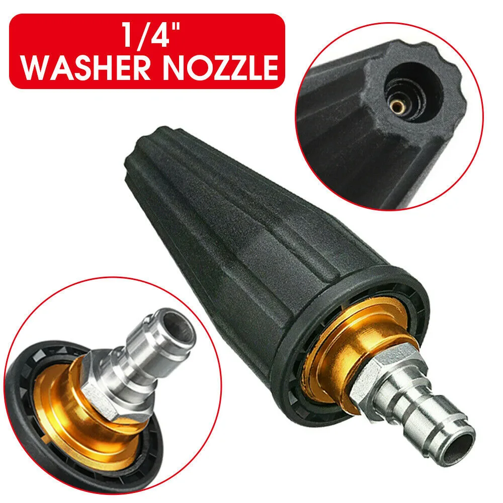 1/4 Inch Quick Connect Plug Connect Turbo Nozzle Rotating Nozzle ...