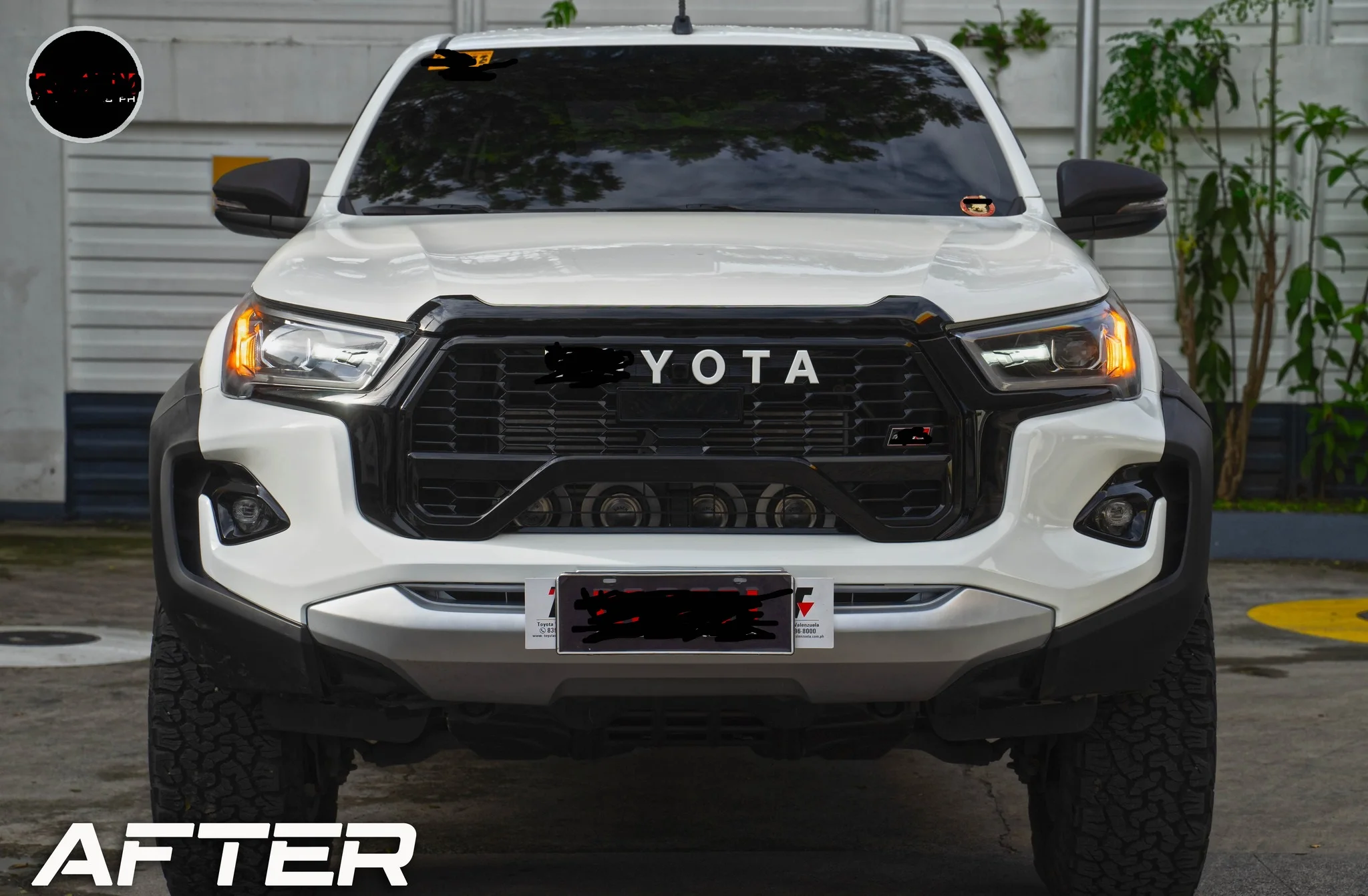 Luckinauto Body Kit For Toyota Hilux Vigo 2005-2014 Upgrade To 2023 ...