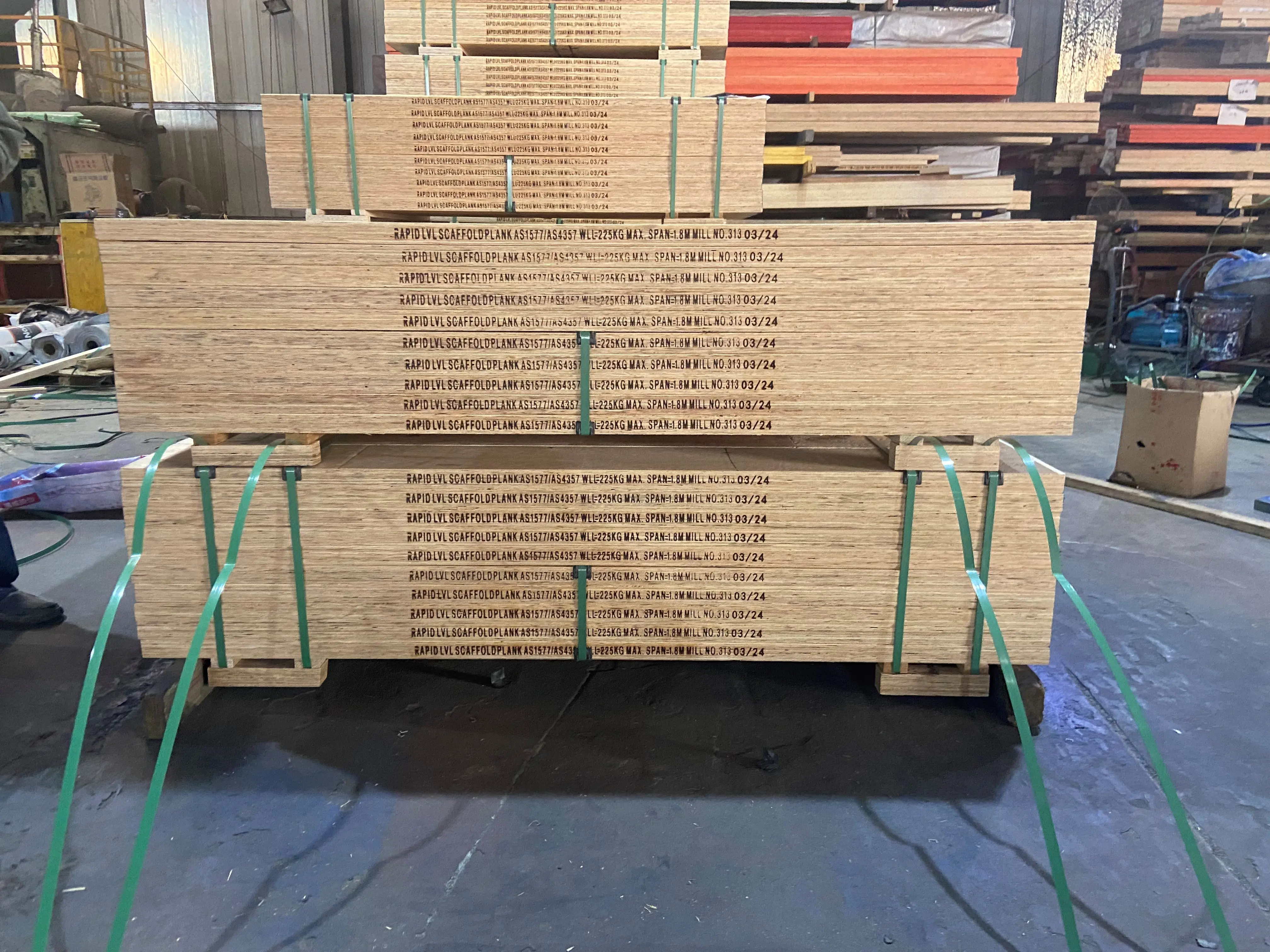 38mm Lvl Scaffolding Wood Plank/lvl Timber/lvl Lumber For Construction ...