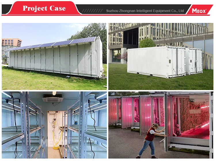 MEOX 40FT Container Farm - Efficient Hydroponic Growth