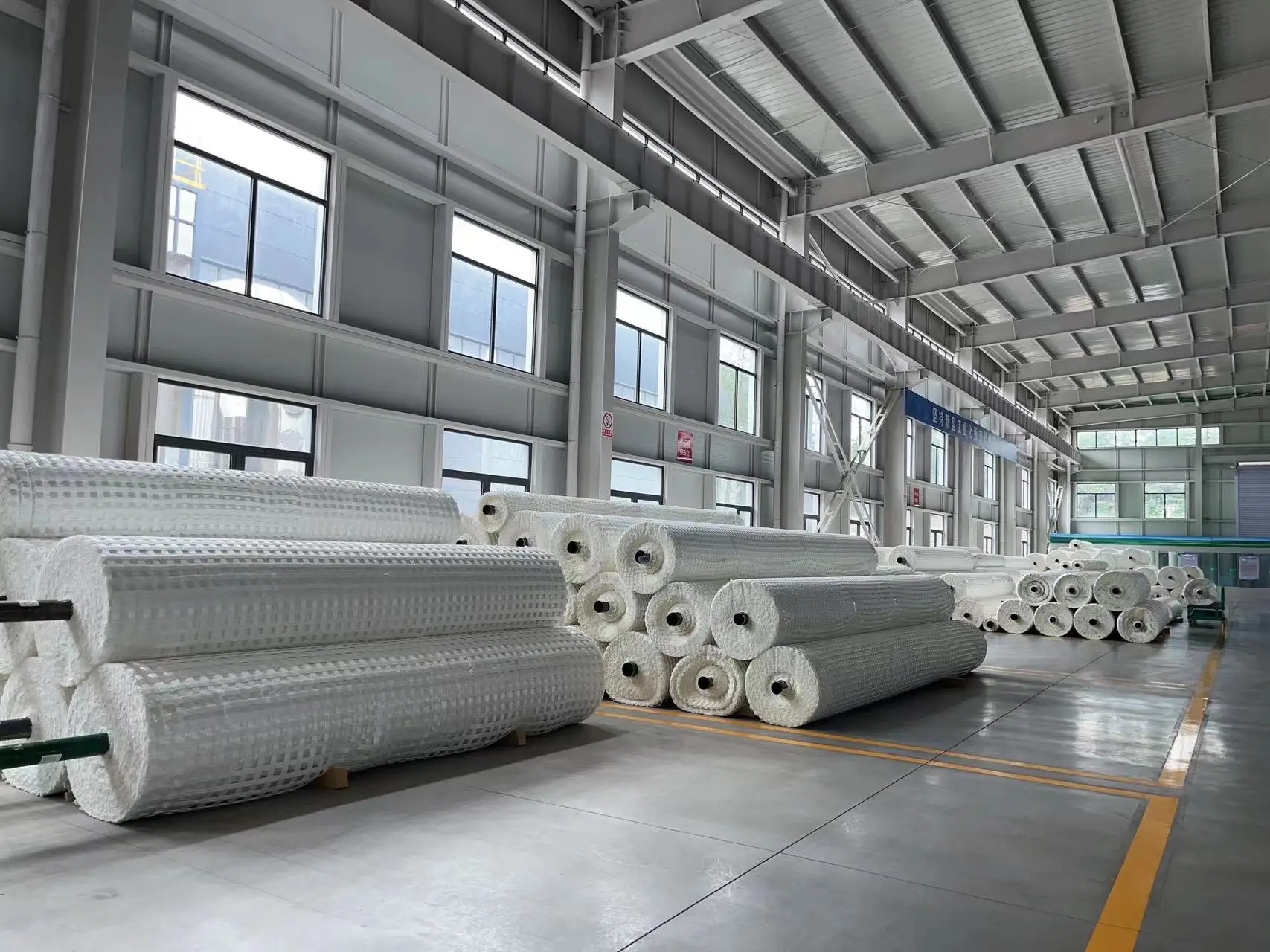 Advanced Sustainable Ground Stability PET Geogrid System Polyester Mine ...