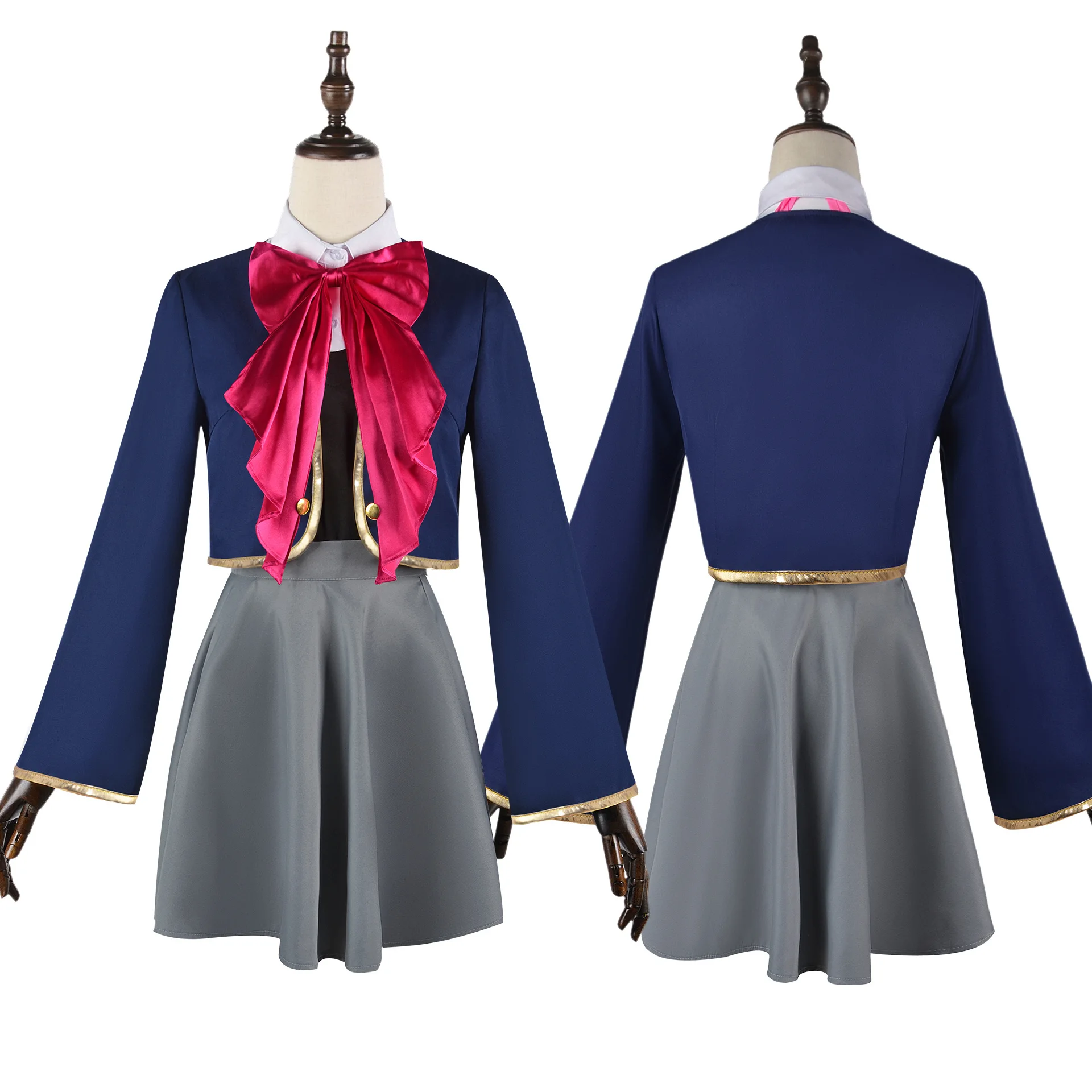 Anime Oshi No Ko Hoshino Rubii Cosplay Costume Wig Jacket Skirts ...