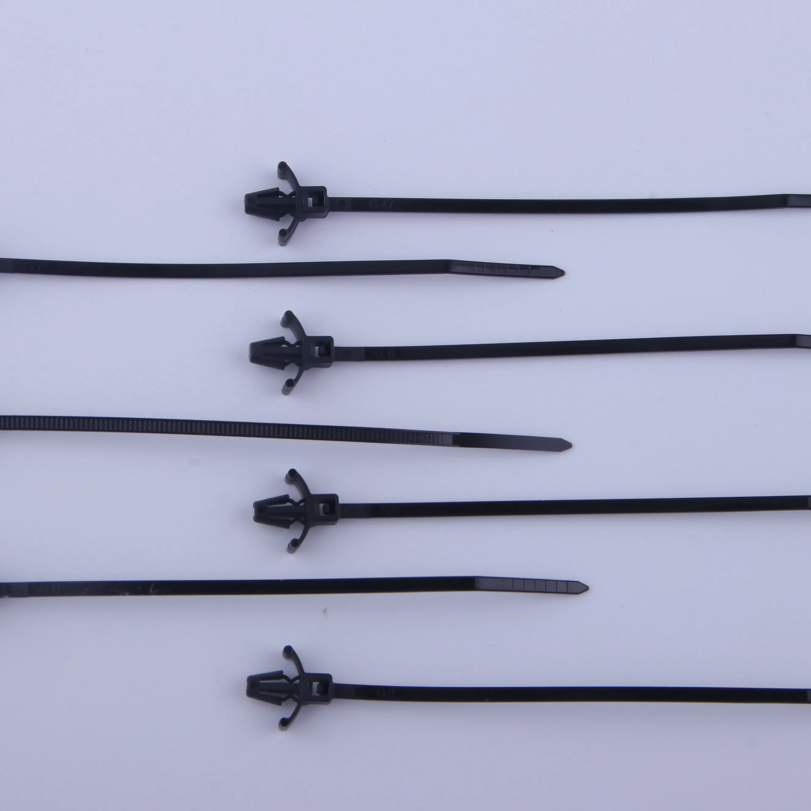 AUTOMOTIVE CABLE TIE ARROW PUSH MOUNTABLE TIES 2.5X110 3.2X130 3.6X140 ...